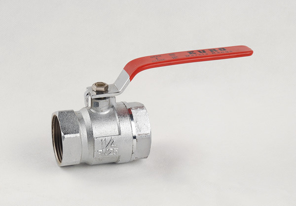 Quality 1/2 inch Nickel Plated Brass Ball Valve for sale