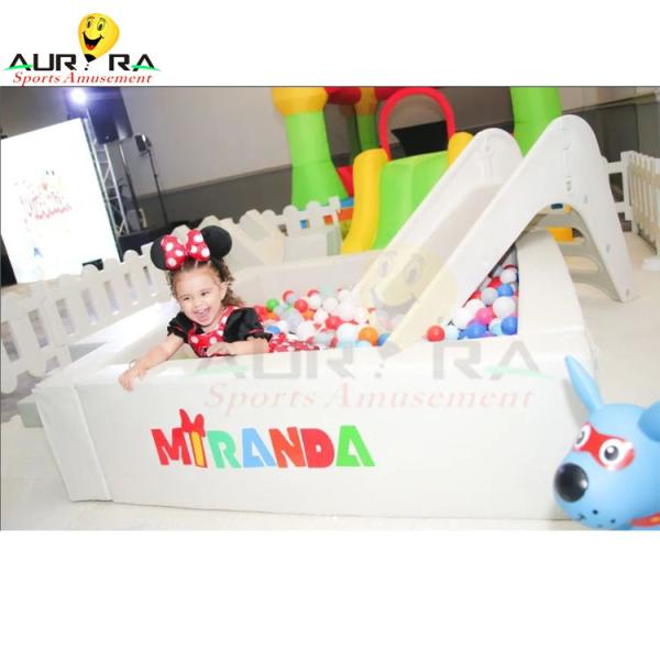 Quality Multi Color Inflatable Soft Play Equipment Indoor Kids Ball Pit Toy Customized for sale