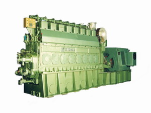 Quality 400V 1800KW Industrial Generator Set Four Stroke Turbocharged Diesel Engine for sale