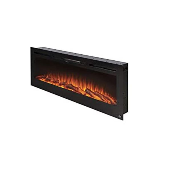 Quality 9 Colors Flame Electric Fireplace Wall Fire Kamin for Home Heating Power Source Electric for sale