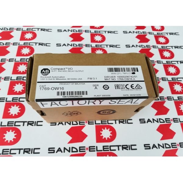 Quality One New AB  1769-OW16 PLC Module In Box  1769OW16 1769-0W16  Relay Output for sale