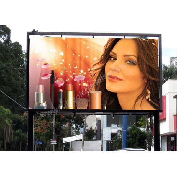 Quality IP65 Waterproof Led Display P8 , Led Panel Display With Die Casting / Iron Cabinet for sale