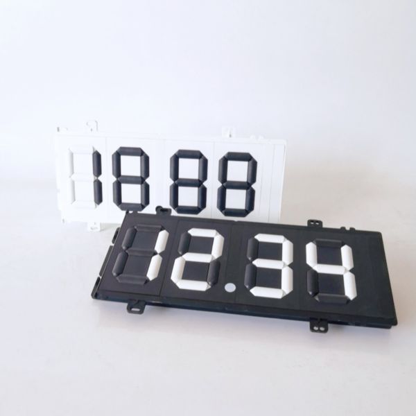Quality ASA ABS Adjustable Digital 7 Segment Display Combination Panel Price Display for sale