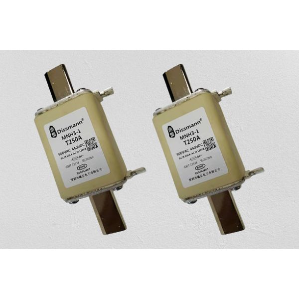 Quality High Voltage NH Type HRC Fuse High Breaking Capacity 250A Rated Current for sale