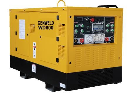 Quality Diesel Welder Generator with 60% Duty Cycle 25Kw Power Output and 1580x800x1050mm Packing Size for Industrial Applications for sale
