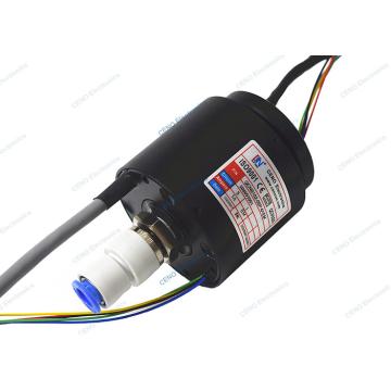 Quality Aluminum Alloy Integrated 10Bar 100rpm Air Rotary Union for sale