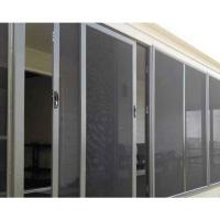 China Free Pleated Mesh 12mm Aluminium Fly Screen Sliding Door factory