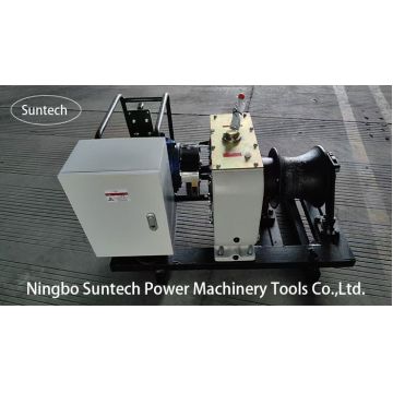 Quality High Performance Cable Winch Puller For Tower Erection In Power Construction for sale