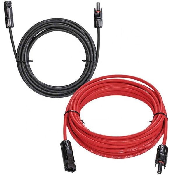 Quality Solar PV Connector Extension Cable 2.5mm 4mm 6mm 10mm TUV Approved for sale