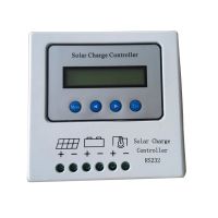 Quality 500W 1000W PWM Solar Charge Controller 30A 12V 24V RS232 LCD Screen for sale