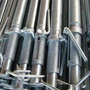 Quality HDG Surface Treatment Adjustable Height Steel Props For Construction for sale