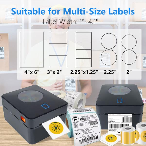 Quality Thermal Label Printer Hot Sale Tag Direct Thermal 4 Inch Label Sticker Printer for sale