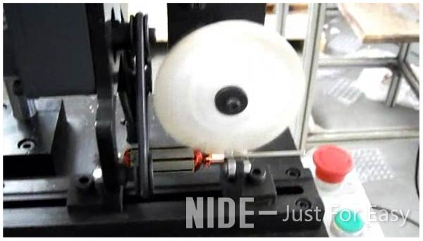 armature commutator turning machine