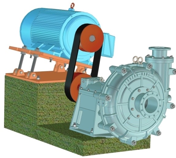 Quality Heavy Duty 132kw 980r/Min Centrifugal Sludge Pump 300ZBD-530 for sale