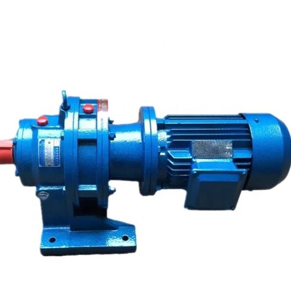 Quality Foot Mounted Cycloidal Drive Reducer Planetary Reduction Gearbox Motor for sale