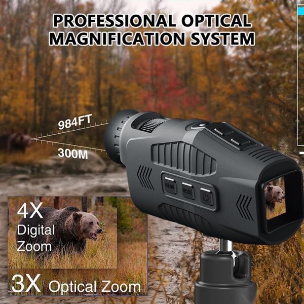 Quality OEM ODM Small Monocular Night Vision Scope For Fishing for sale