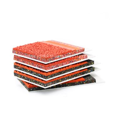 Quality Integrated Sandwich System Running Track Rubber 20mm thickness Playground Use for sale