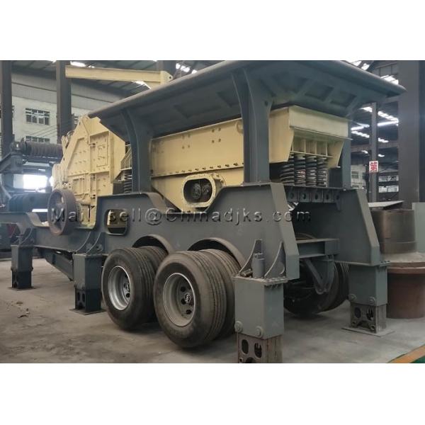Quality 80TPH Mobile Crushing Machine Track Mounted 350mm Feeding for sale