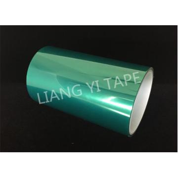 Green Acrylic Adhesive Thermal Resistant Tape , Silicone Adhesive Heat Barrier