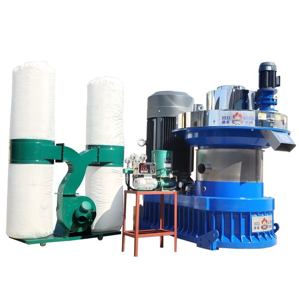 Quality Vertical Ring Die Biomass Pellet Wood Pellet Mill Machine 2TPH for sale
