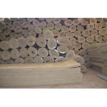 Rockwool thermal Insulation Blanket , Mineral Wool Wired Mesh Blanket