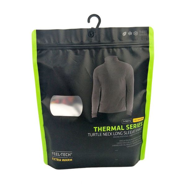 Quality VmPET Underwear k Packaging Bag With Hanging Hook ASP for sale