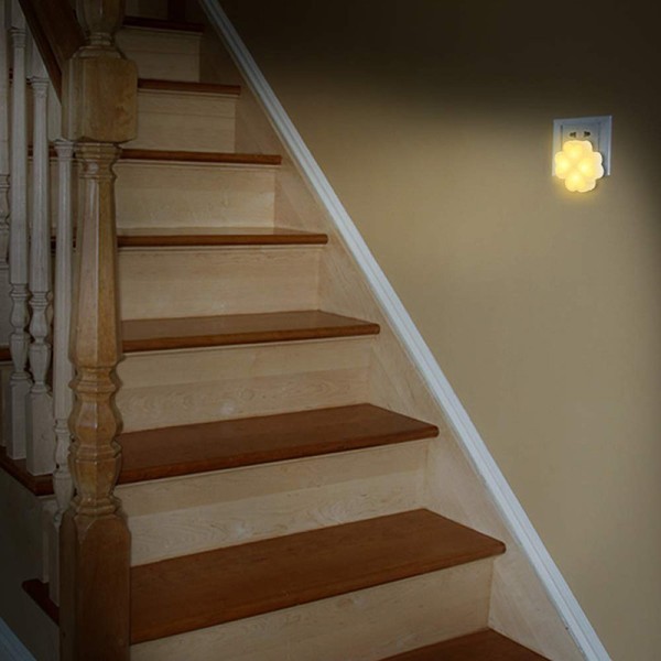 Quality 4LEDs Night Light Socket Induction Night Light For Children Room for sale