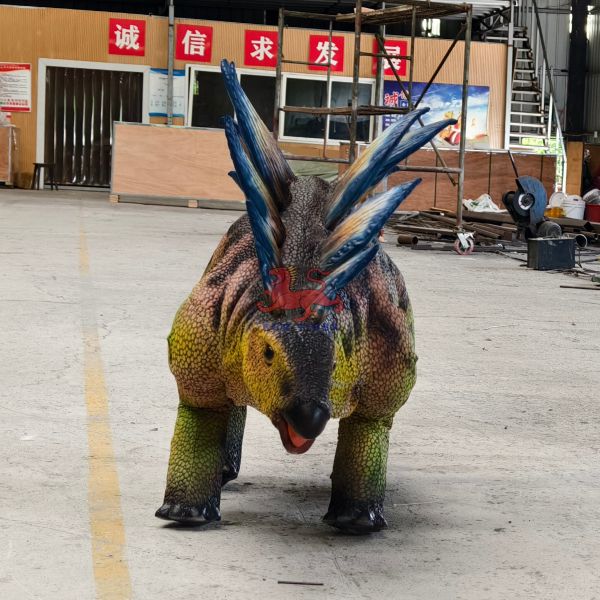 Quality New Realistic Animatronic Remote Control Walking Robot Dinosaur Stegosaurus for sale