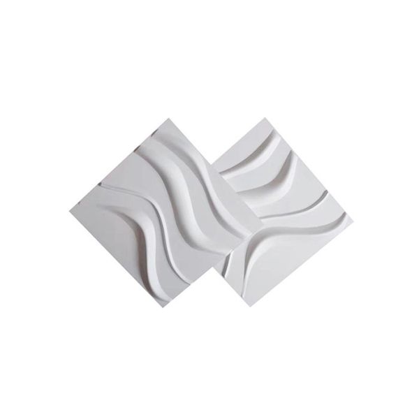 Quality Thickness 1mm Decorative 3d Wall Panels PVC Flexilble Squre Shape for sale