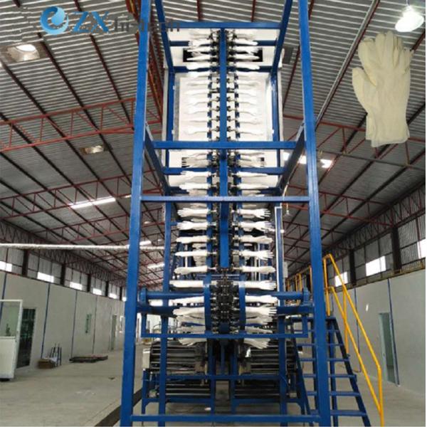 Quality Medical Latex Blue Disposable Rubber Production Line for sale