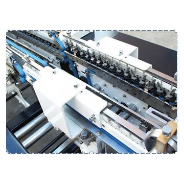 Quality Automatic High Speed Folder Gluer Machine 1100mm Blank Width 7.6T Net Weight for sale