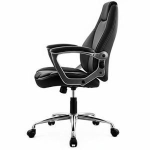 Quality Ergonomic PU Office Chair with Adjustable Armrest Height 25-30, 300 Lbs Weight for sale