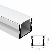 Quality Alloy 6063 T5 Led Strip Aluminium Profile Extrusion With Pc Diffuser Cover for sale