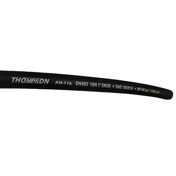 Quality High Pressure R1S 25Mpa Wire Braid Hydraulic Hose , Hydraulic Pressure Hose for sale