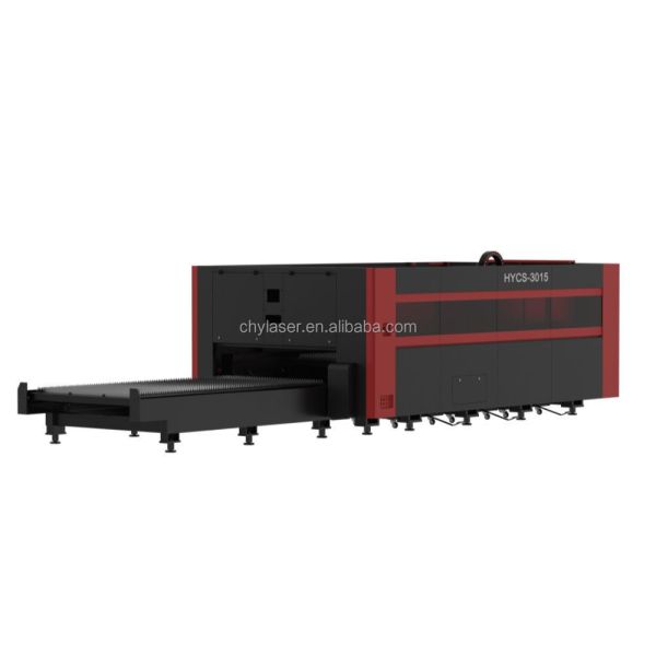 Quality Raycus IPG Source Gantry Type Fiber Laser Cutting Machine 3015 1-6KW for Cutting for sale
