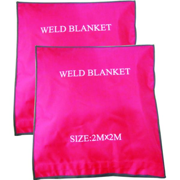 Quality Uncoated Fireproof Welding Blanket 1.5mm Thickness Satin Weave for sale