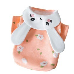 Quality Soft Polyester Fiber Pets Wearing Clothes 32cm Warm Dog Coats for sale
