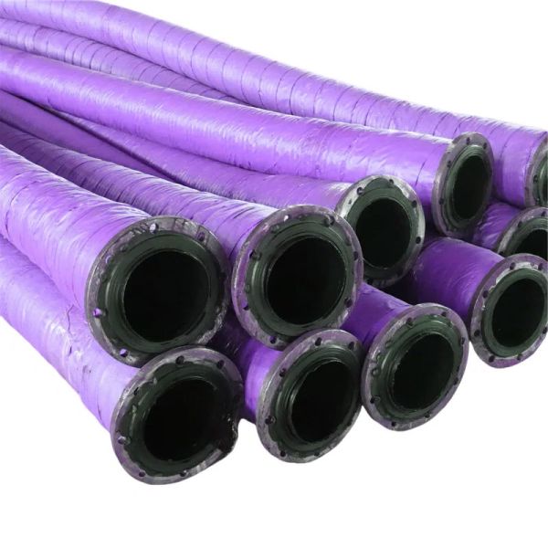 Quality Dredge Line Discharge Hose Pipe 10-21 Bar with Coupling Connection for sale