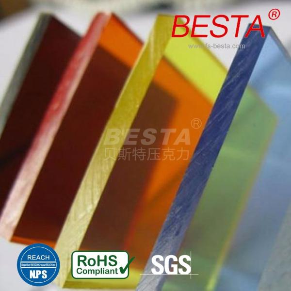 Quality Cutting Cast Acrylic Panels Customizable and Free Samples Offered for sale