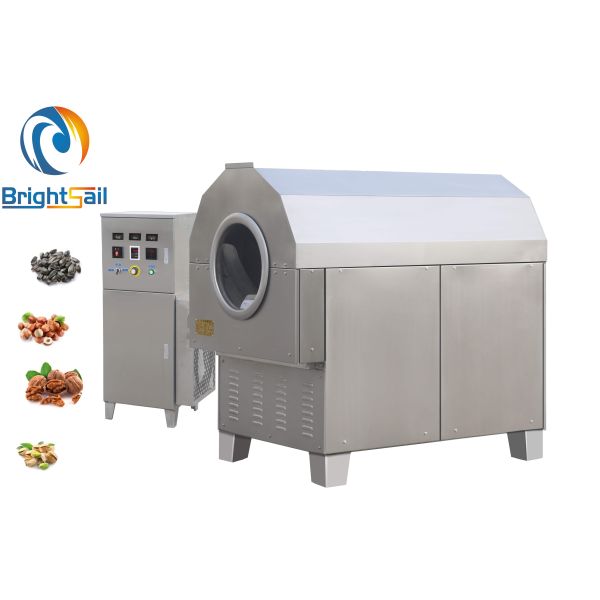 Quality SS316 7.5kw 450kg/H Peanut Roasting Machine for sale
