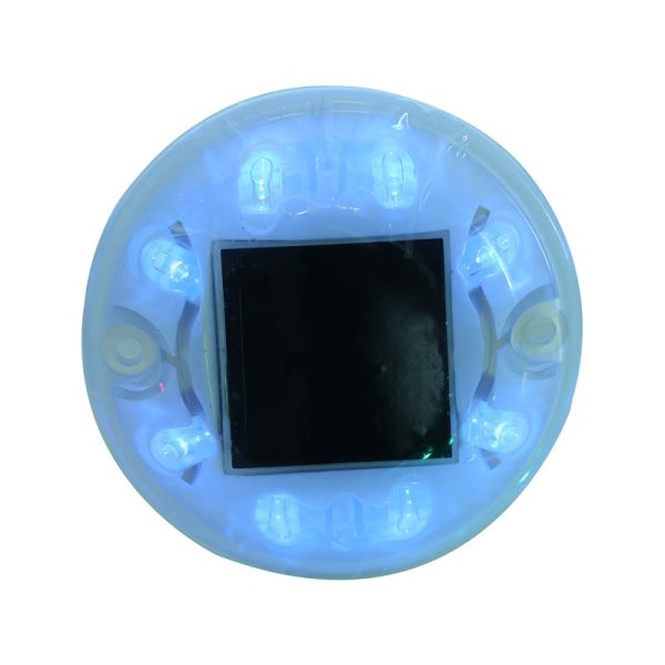 Quality UV Resistance PC 120mm Solar Road Stud Light For Traffice Safety for sale
