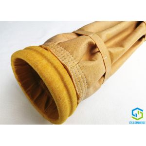 Quality Bead Cuff Head 150mm P84 Felt Pleated Filter Bags for sale