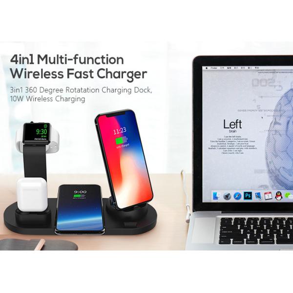 Quality OEM QI Standard 10W 3 In 1 QI Wireless Charger for sale