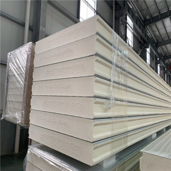 Quality PPGI Polyurethane PPGI Structure PU Sandwich Panel 950mm Width For Cold Room for sale
