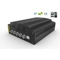 Quality 3G / GPS hard disk Mobile Vehicle DVR supports 4CH 720P AHD with WIFI G-Sensor for sale