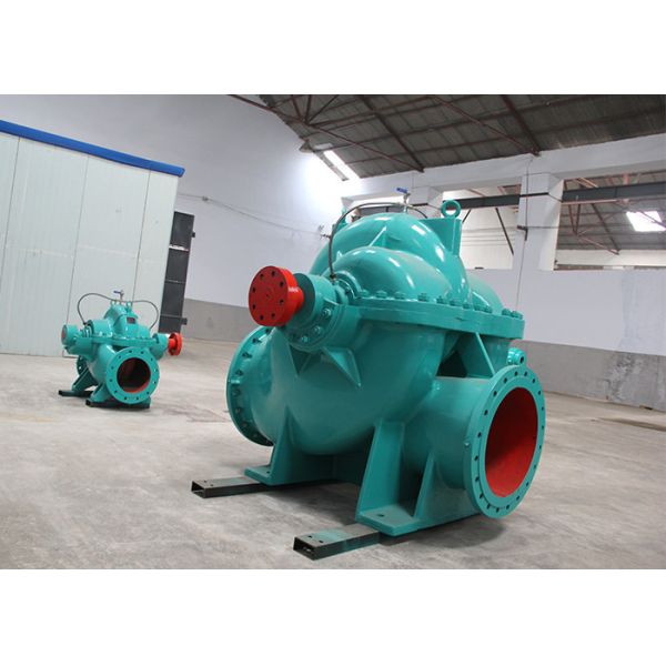 Quality Electric / Diesel Engine Double Suction Split Case Pump Horizonal Installation for sale