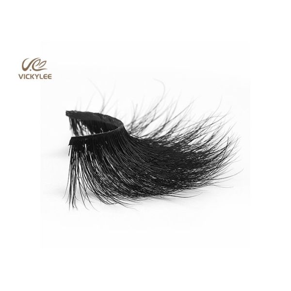 Quality Mink Hairs ODM Thick Curling 5D Volume Lashes for sale