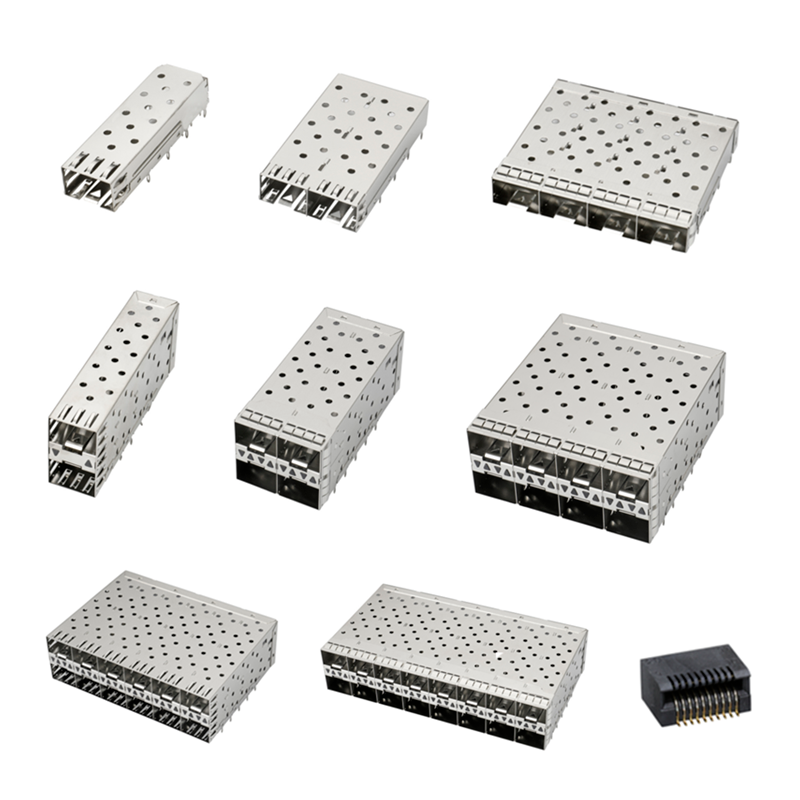 Quality High Speed SFP / SFP+ / QSFP28 Cage & Pluggable Connectors for sale