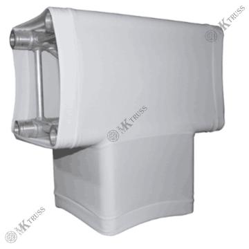Quality 290*290*1000mm Truss LED Light Fabric Sock for Customized Length Truss Corner for sale