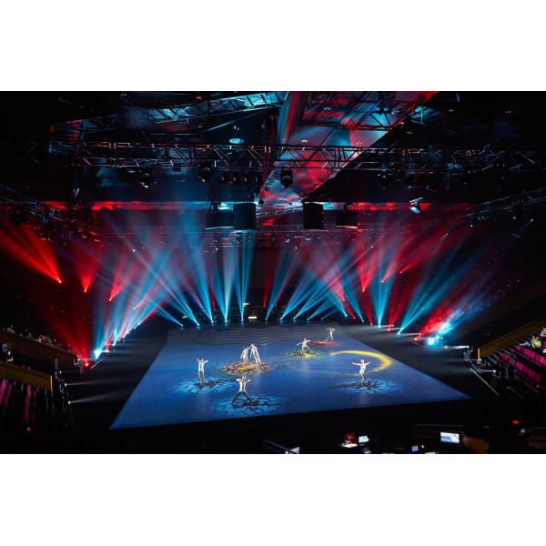 Quality Front / Rear Transparent Hologram Show Screen Projection Screen Holoflex 30m for sale